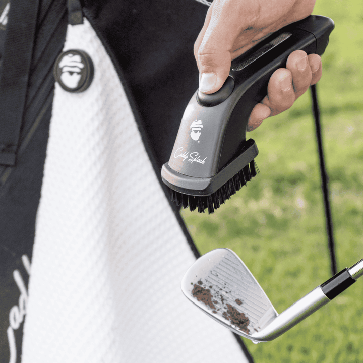 "The Golf Water Scrub Club Brush" by Caddy Splash – Caddy Splash
