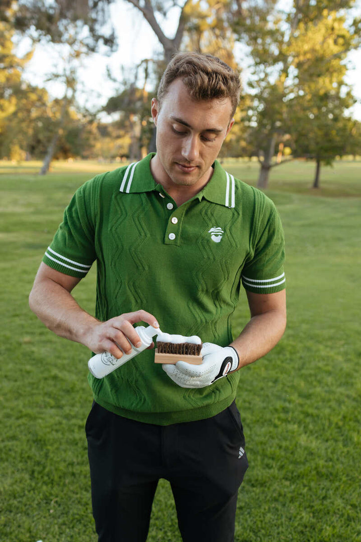 "The Golf Water Scrub Club Brush" by Caddy Splash – Caddy Splash