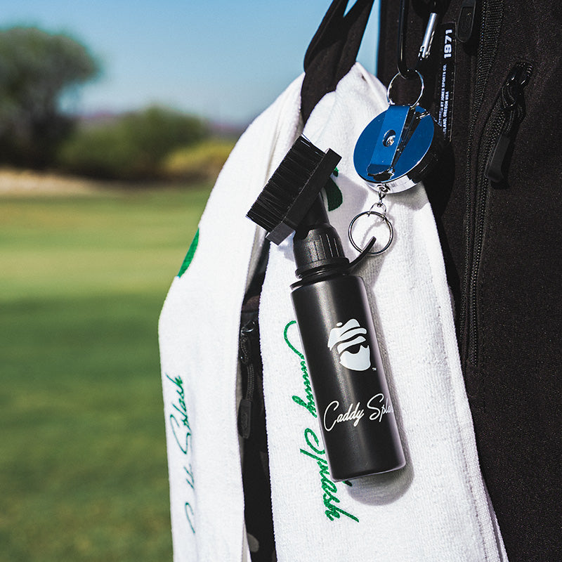 "The Golf Water Scrub Club Brush" by Caddy Splash – Caddy Splash