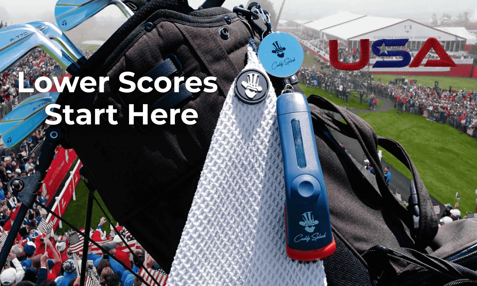 The Golf Club Water Brush Cleaner by Caddy Splash – Caddy Splash