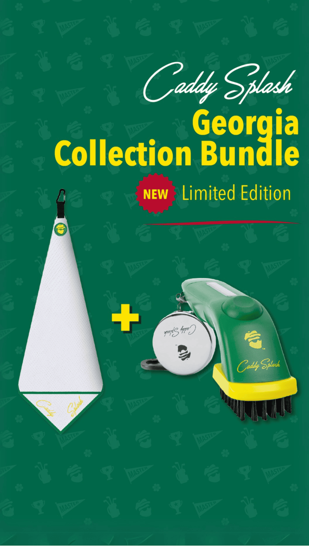 "The Golf Water Scrub Club Brush" by Caddy Splash – Caddy Splash