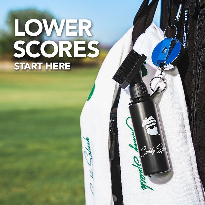 "The Golf Water Scrub Club Brush" by Caddy Splash – Caddy Splash