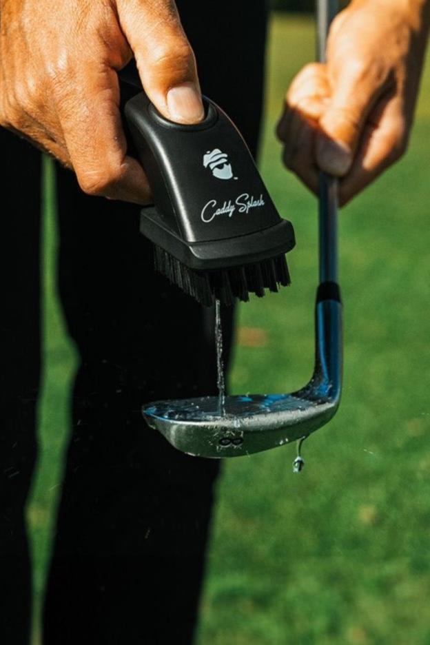"The Golf Water Scrub Club Brush" by Caddy Splash – Caddy Splash