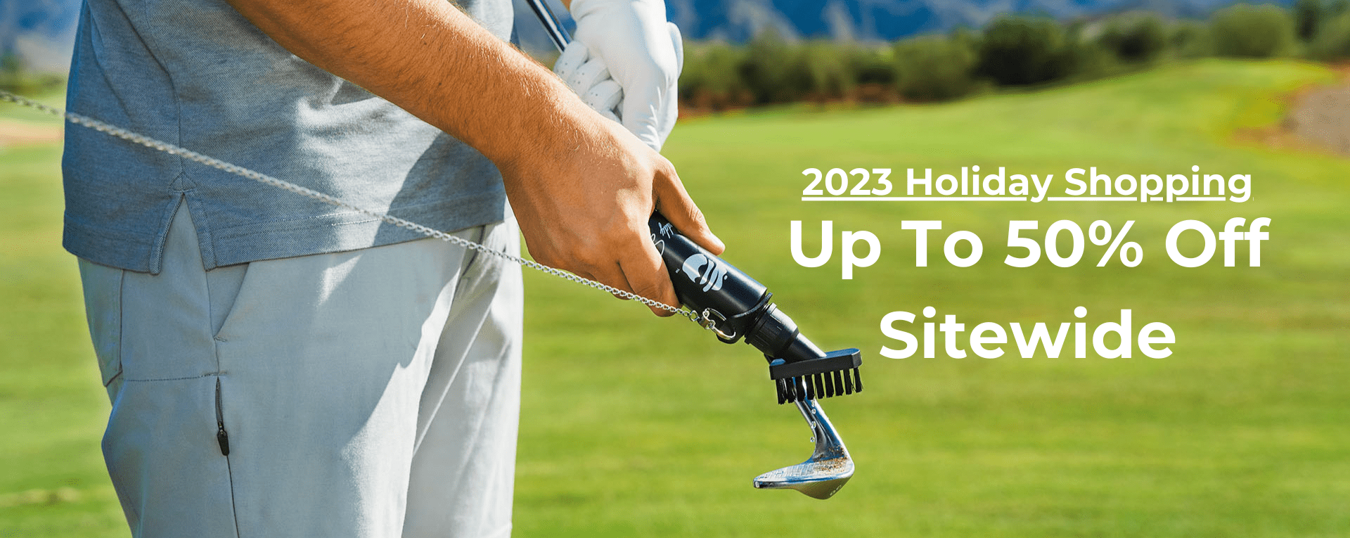 "The Golf Water Scrub Club Brush" by Caddy Splash – Caddy Splash