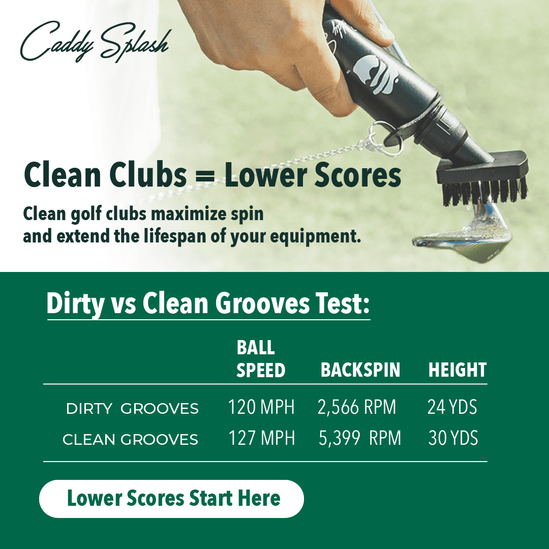 Golf Club Care Kit | Complete Cleaning Set for Golfers | Caddy Splash ...